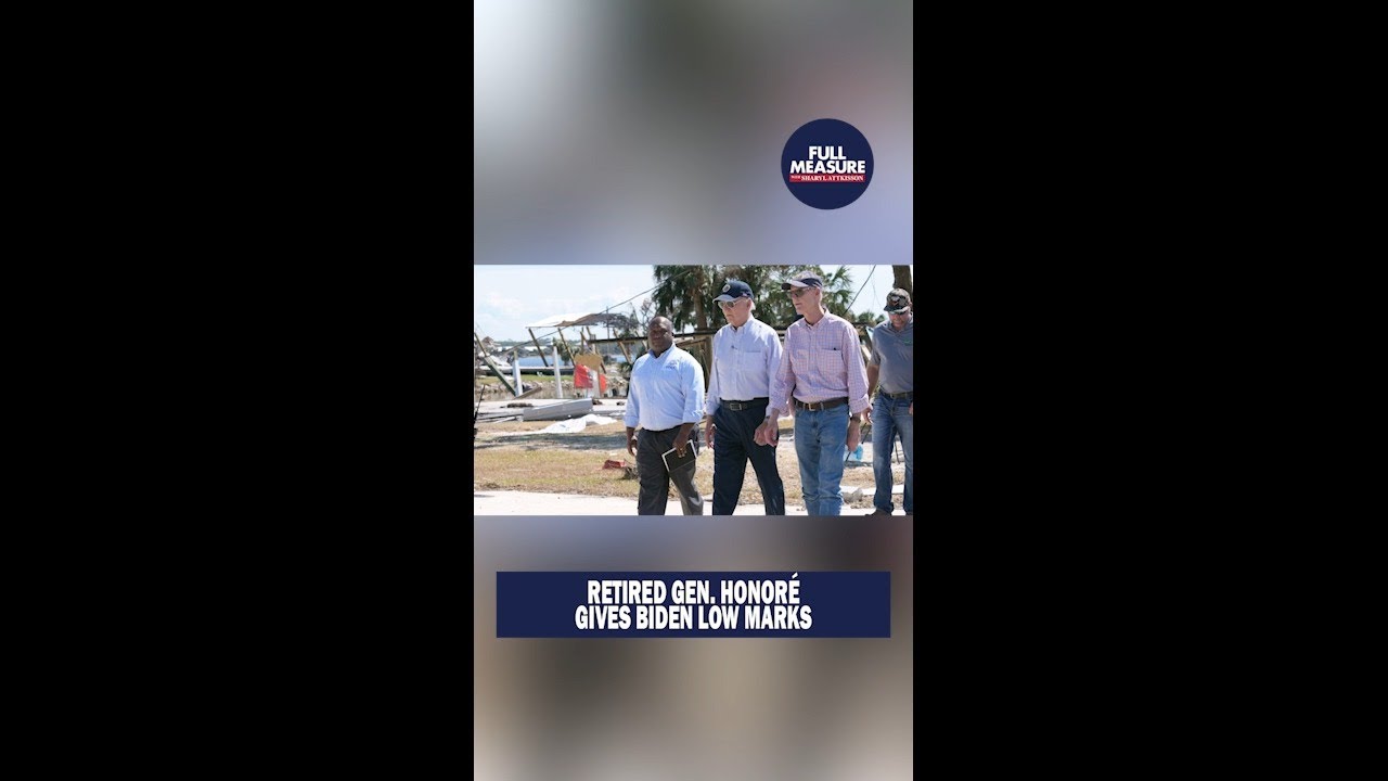 Retired Gen. Honoré Gives Biden Low Marks - YouTube