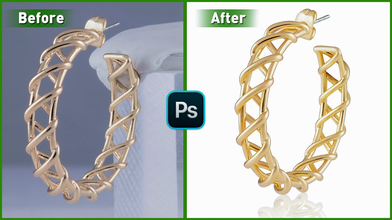 High-End Jewellery Retouching photoshop tutorial in Bangla | Jewelry ...