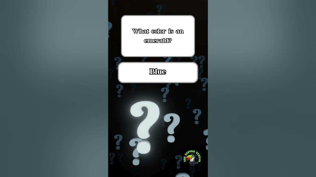 General Knowledge Quiz Part 3! Have to upload two halves so check the ...