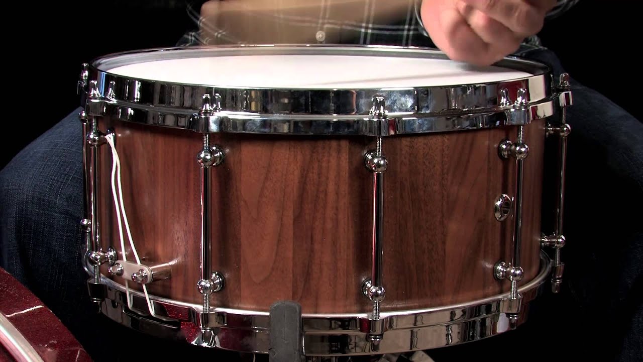 David Lee Drums - Black Walnut - 2014 Snare Drum Olympics, Blind ...