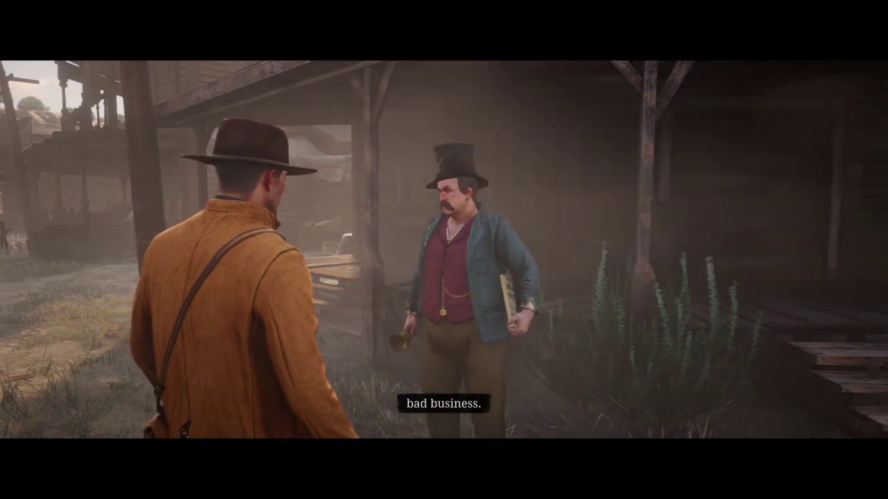 Rdr2 Town Crier Cholera In Armadillo - YouTube