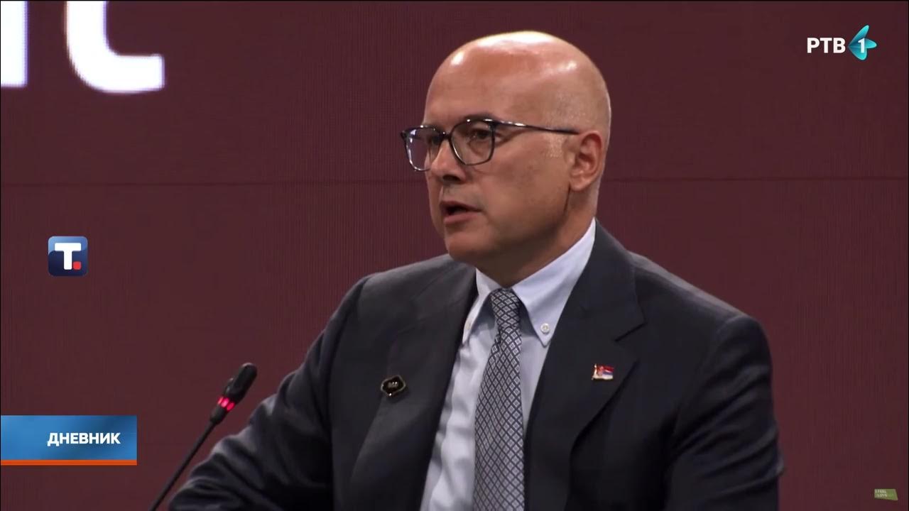 Premijer Vučević: Srbija ostaje na evropskom putu, to je naš glavni politički cilj - YouTube