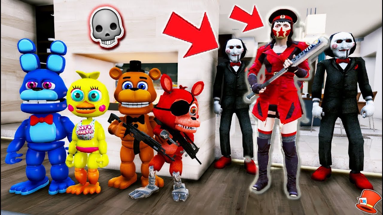 Can FNAF World Animatronics Hide from the Evil New Babysitter Monsters ...