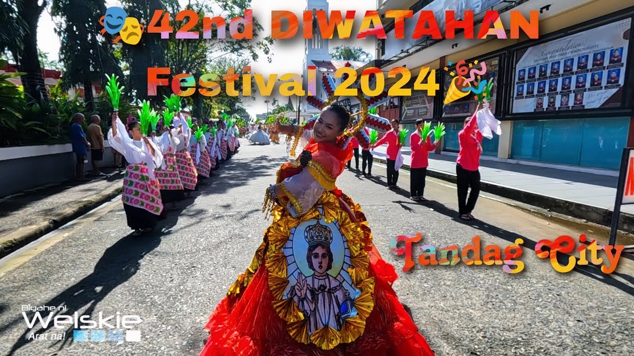 42nd Diwatahan Festival 2024 in Tandag City||Viva! pit Senyor Sto. Niño ...