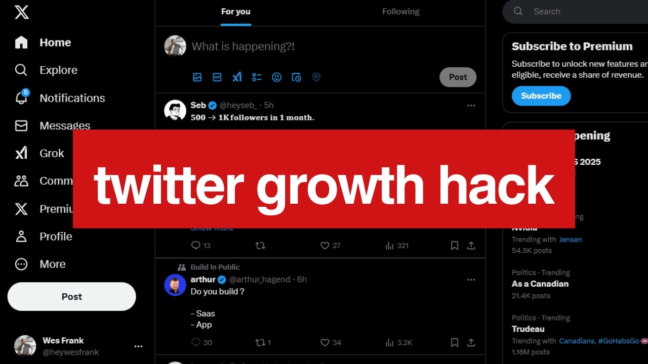 Gain X (Twitter) followers FAST with this AUTOMATION - YouTube