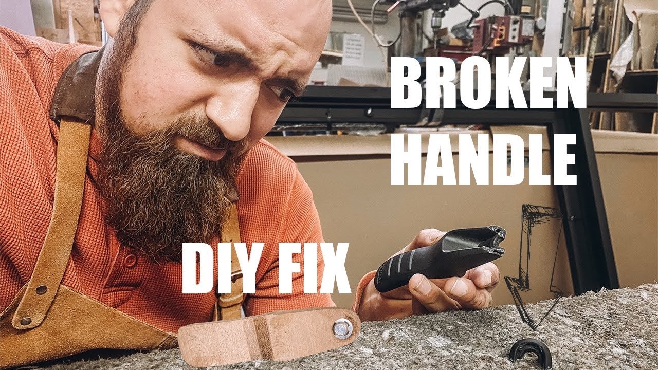 DIY Broken Dewalt Table Saw handle - YouTube