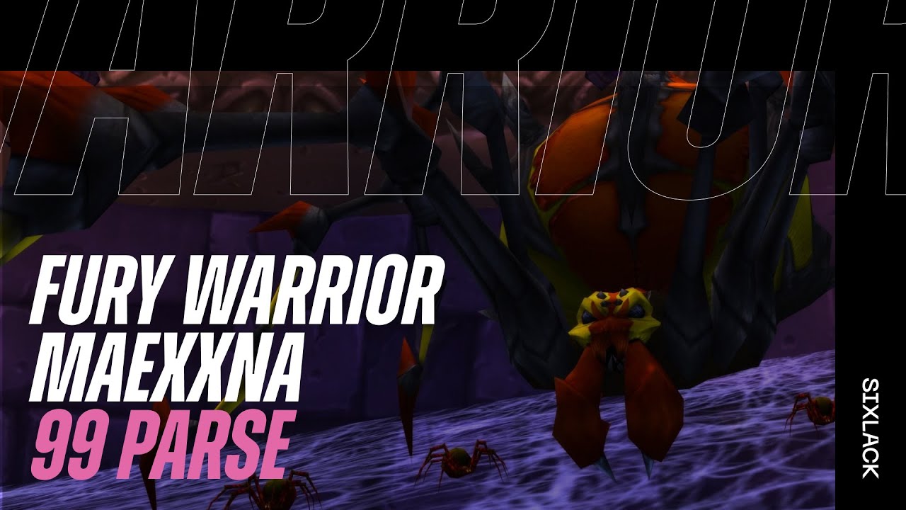 Maexxna / Fury Warrior 99 Parse (15.0K DPS) - Naxx HM4 [WoW SoD] - YouTube