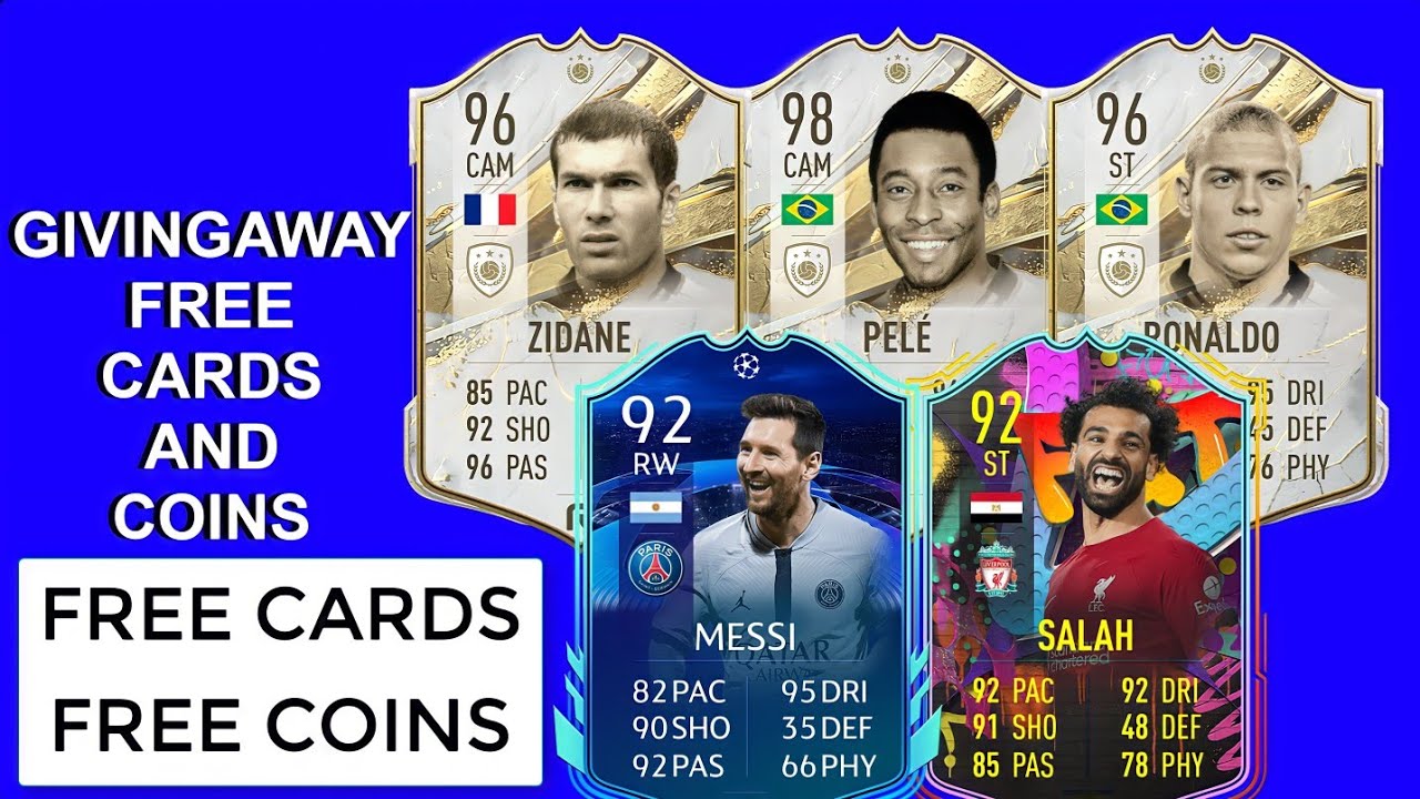 GIVING AWAY FREE CARDS AND COINS IN MADFUT 23 🎉 ️ - YouTube