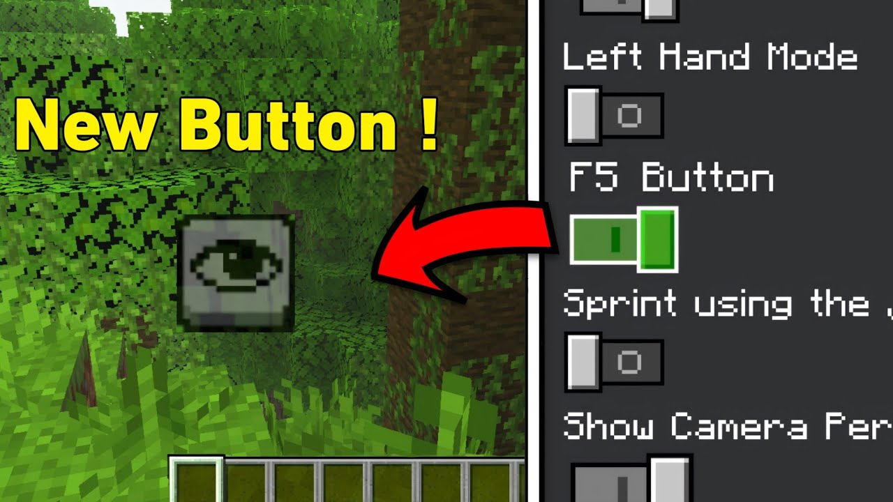 🔥 Finally F5 Button Officially Added To Minecraft PE In 1.21.70! - YouTube