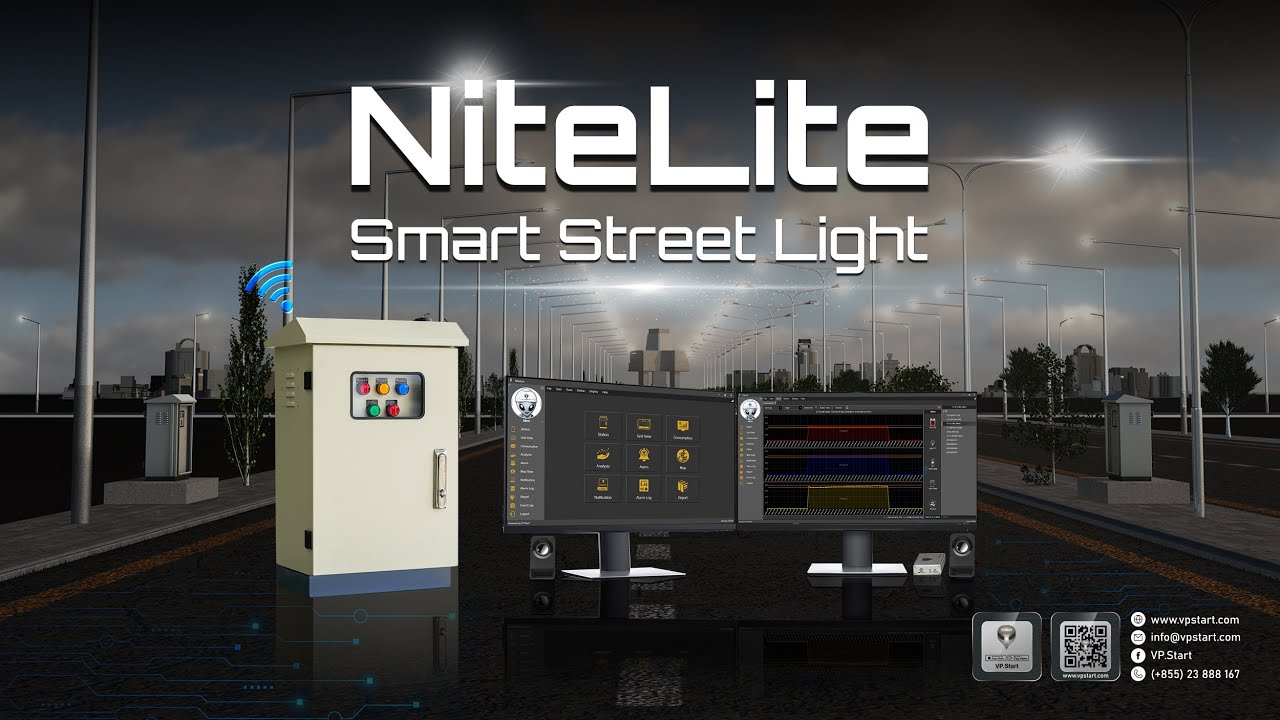NiteLite - Smart Street Light - YouTube