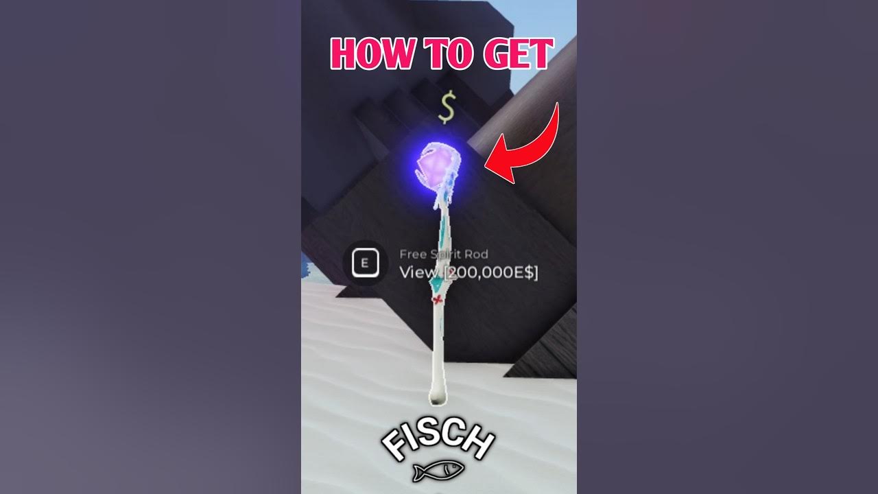 How To Get Free Spirit Rod In Fisch Roblox | Free Spirit Rod Location 2nd Sea - YouTube