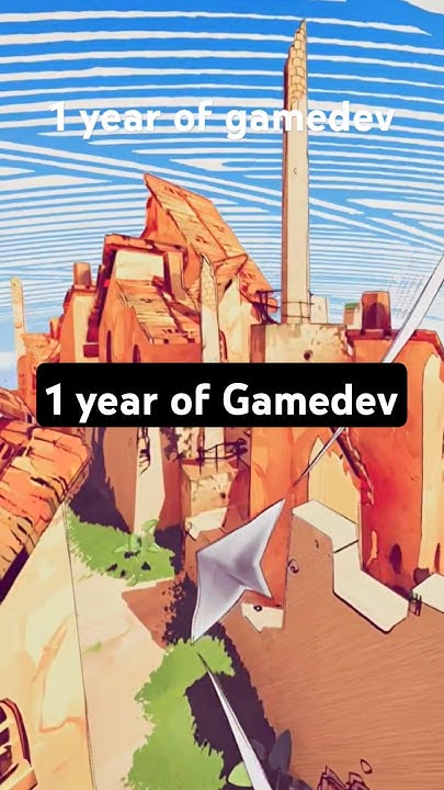 1 year of gamedev in Paper Sky .#indiedev #gamedev #indiegame #indiegamedev #d #unity # ...