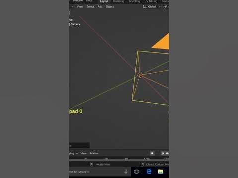 How to add camera in blender #blender #3danimition - YouTube