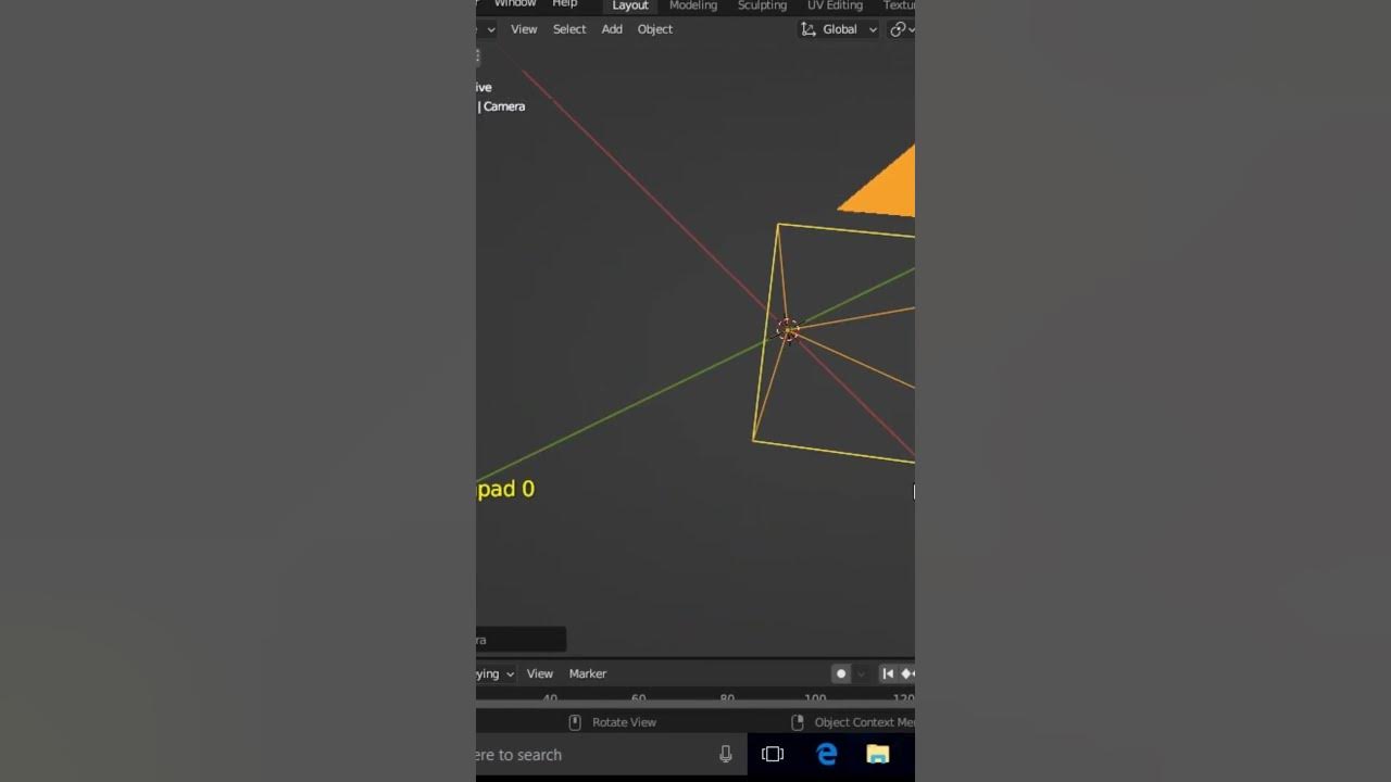 How to add camera in blender #blender #3danimition - YouTube