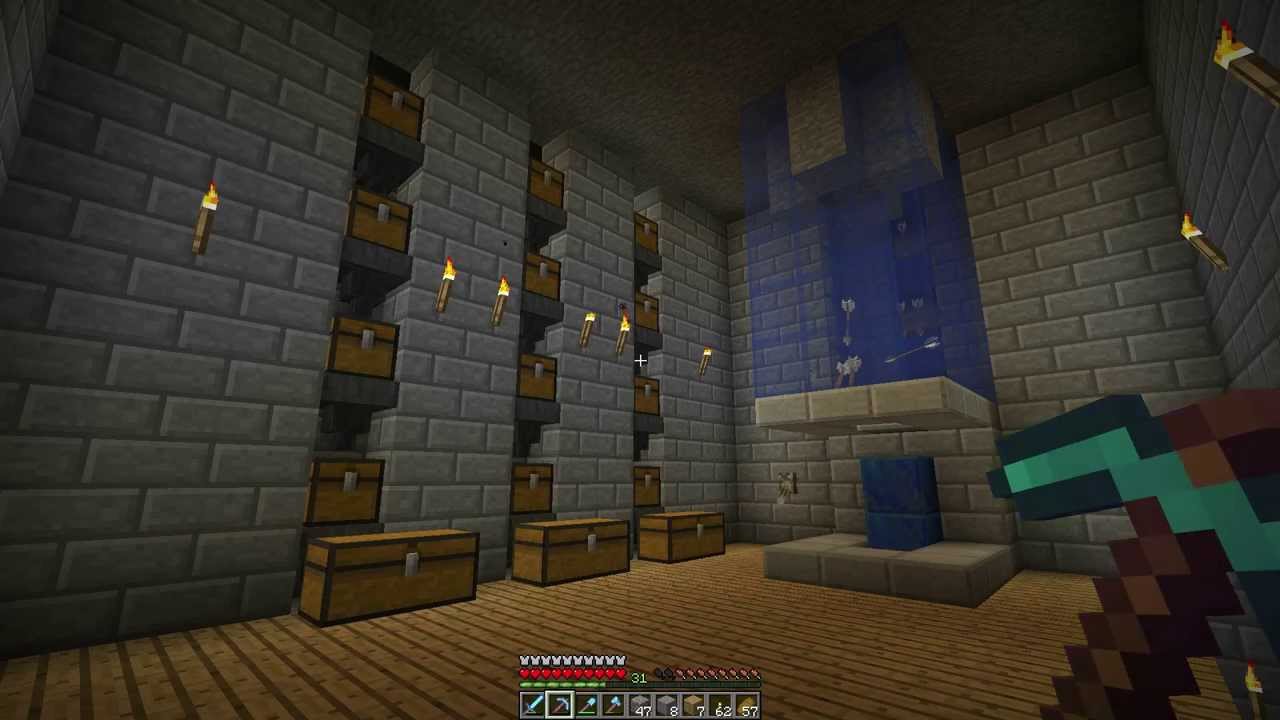 Minecraft Survival - Ep09, Dropper Elevator & Item Sorter HD - YouTube