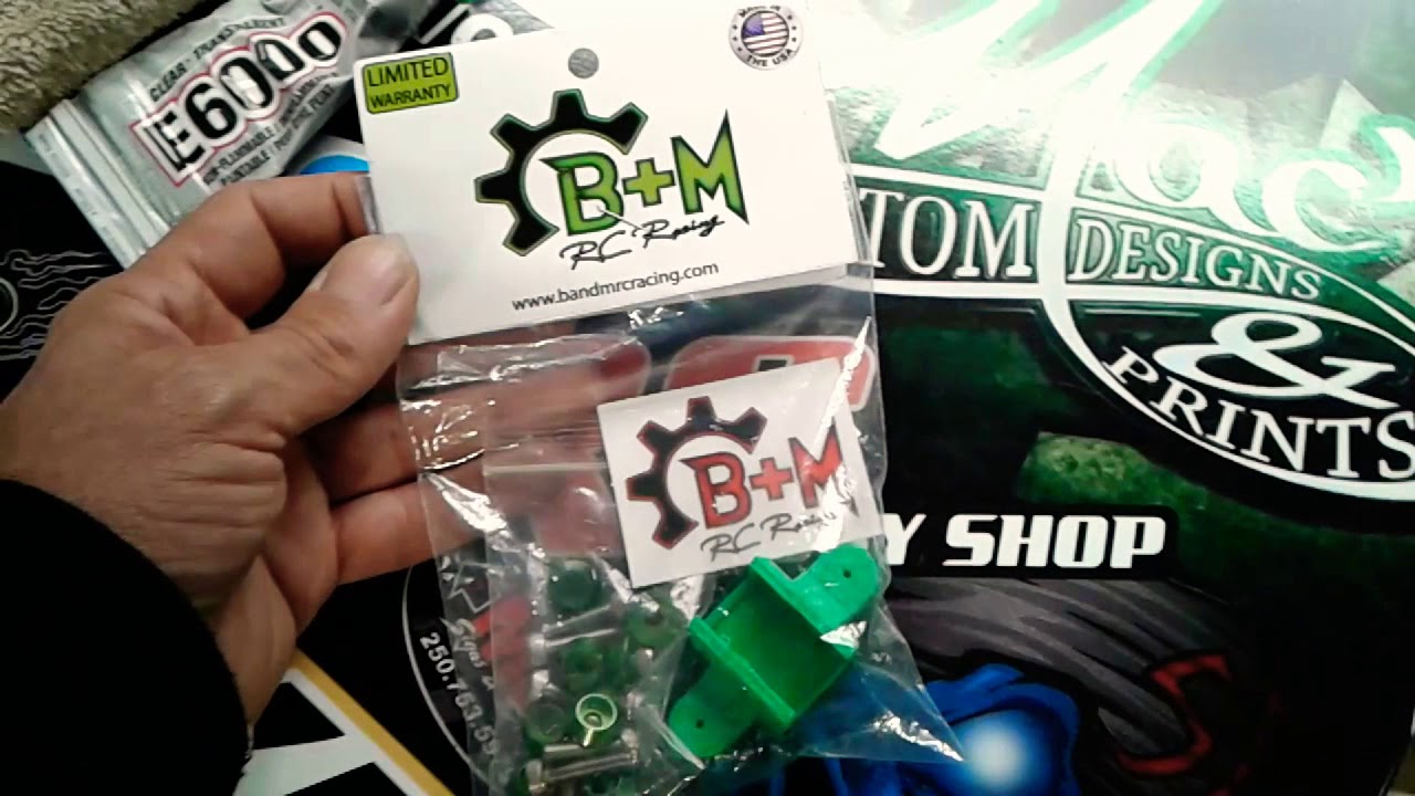 XMAXX BUILD SERIES PART.4 B&M RC RACING body washers and bolts. Plus ...