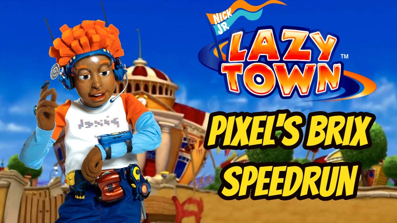 Lazy Town Pixel Pixel Reporting In (Lazy Town) By Gamerduck13 On