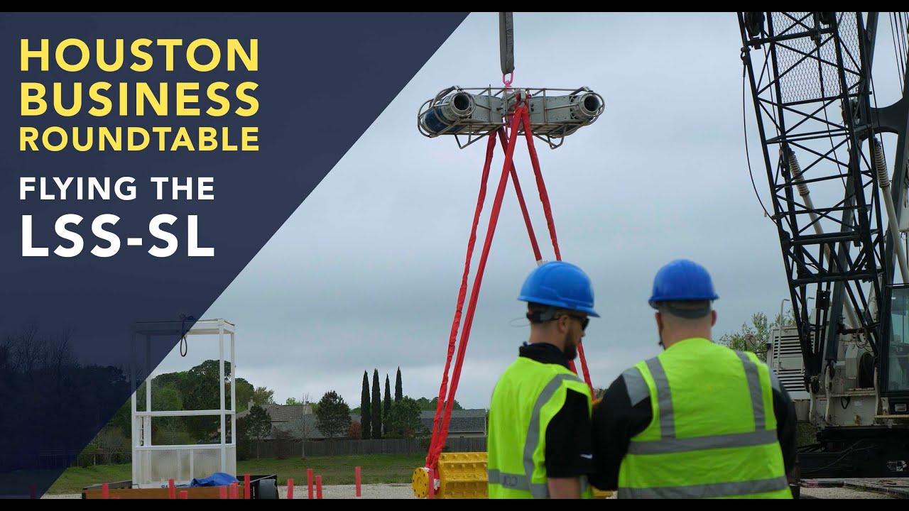 Houston Business Roundtable Roadshow Demo with the LSS Sling Load - YouTube