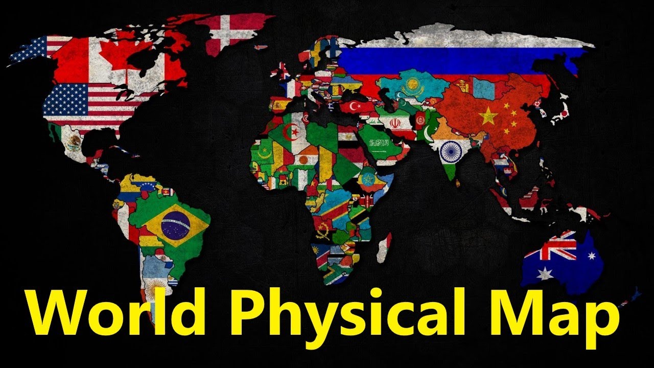 পৃথিবীর সবকিছুর ম্যাপ দেখুন একনজরে।। World Physical Maps All in One ...