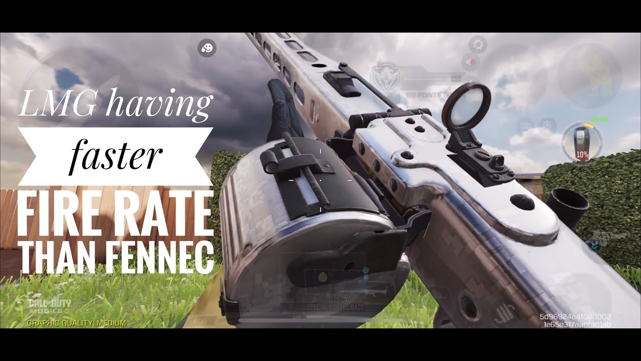 Best red dot in COD Mobile | MG42 Gunsmith - YouTube