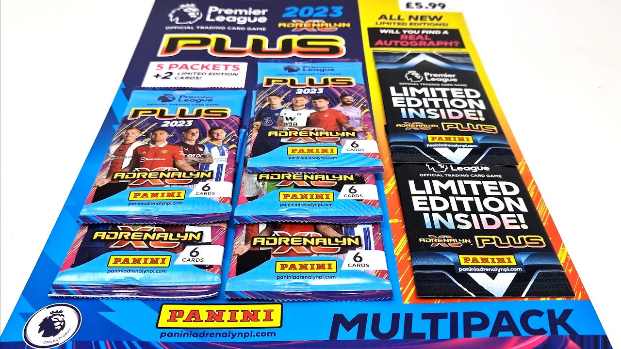 PANINI PL 2023 PLUS - Opening a *MULTIPACK* - Mikes Cards and Stickers ...
