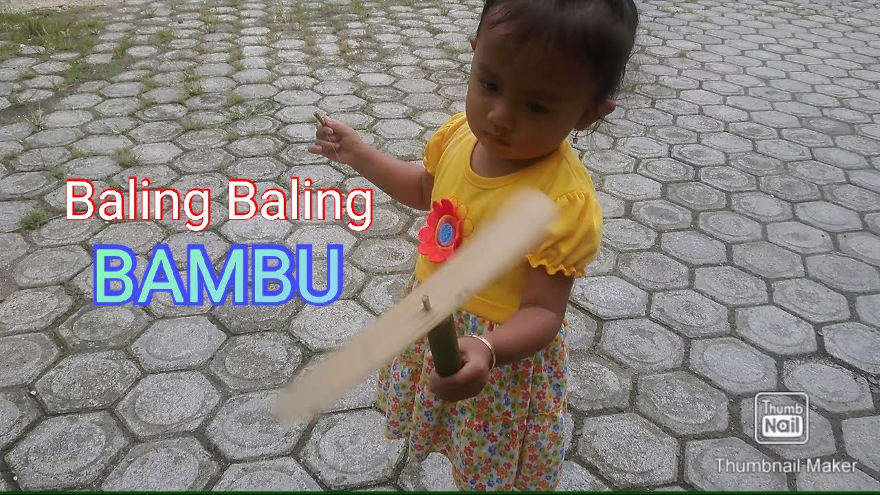 Cara Membuat Baling2 Bambu || Mainan Tradisional - YouTube