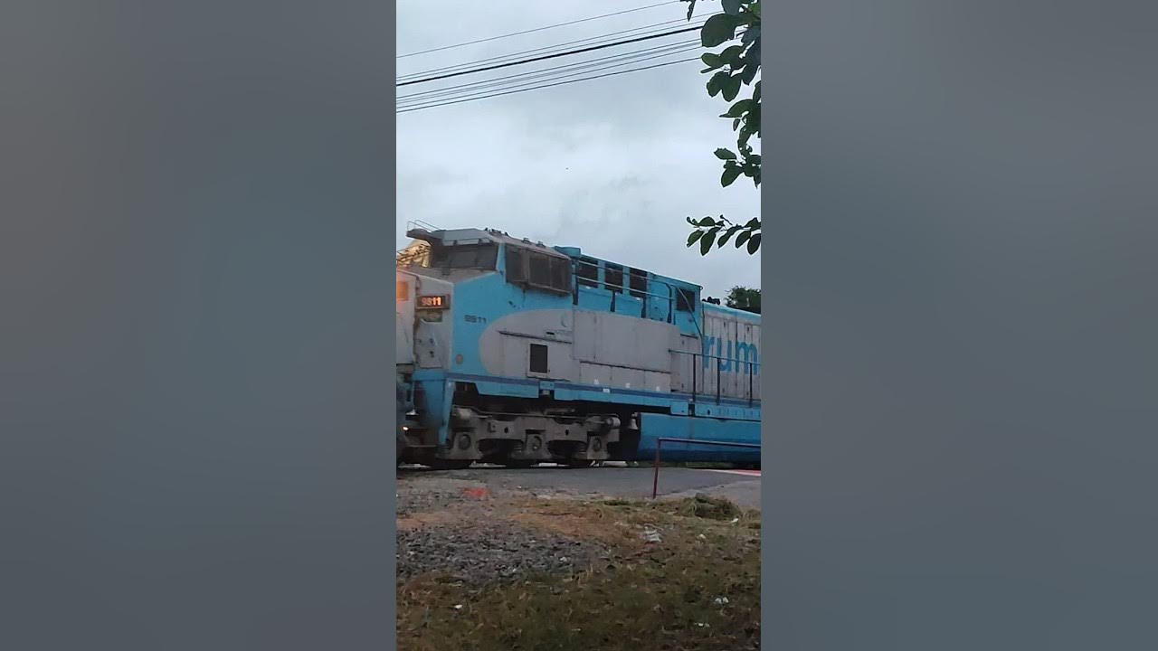 GE AC44I RUMO FASE 1 9811 LIDER E RUMO FASE 2 684 COMANDA - YouTube