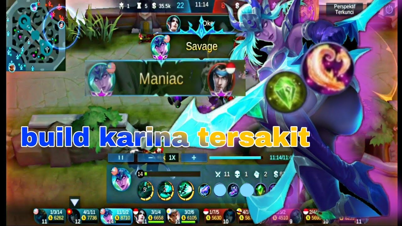 BUILD KARINA GAMEPLAY 2020 KARINA GAMEPLAY - YouTube