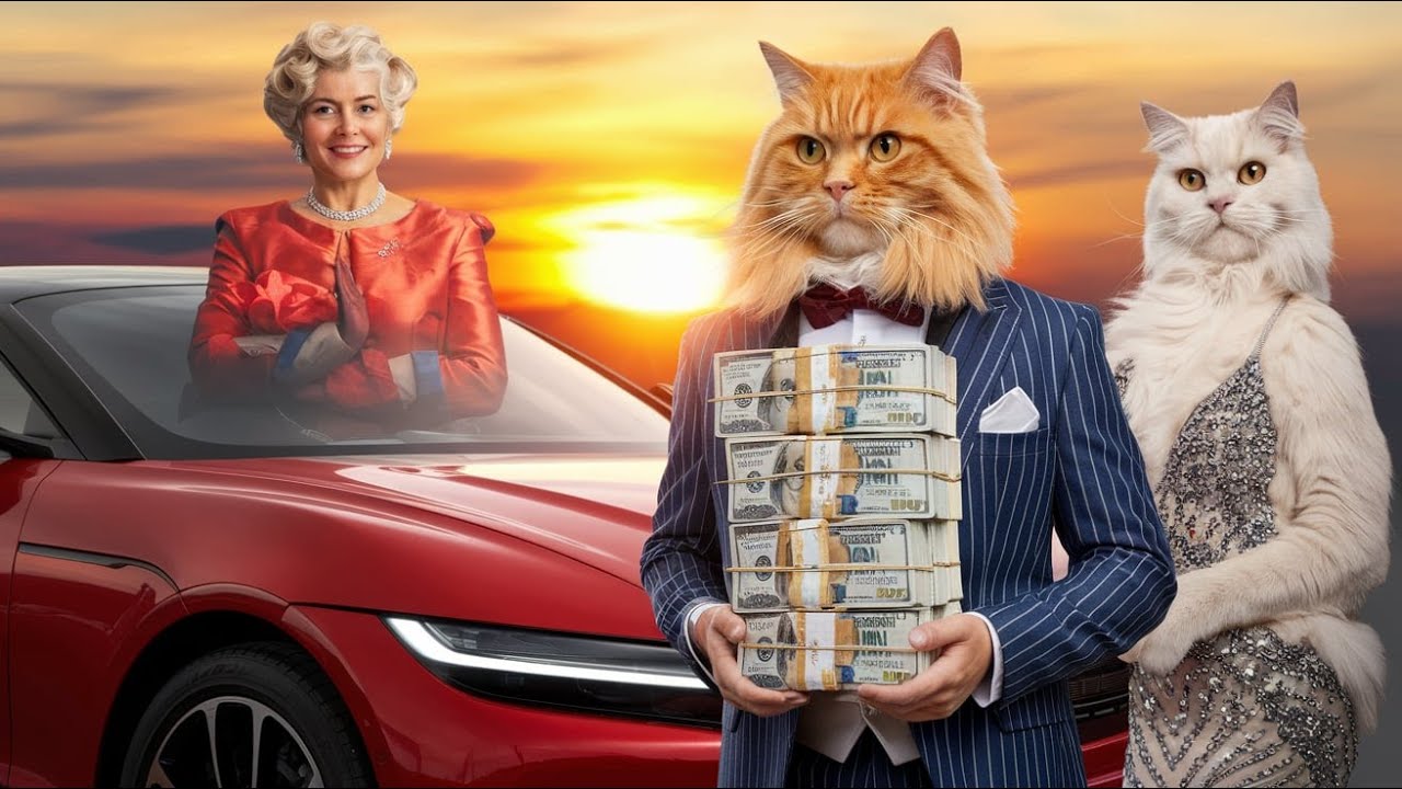 Expert Cat Behaviorist Reveals Orange Cat's SECRET to Success#cartoon # ...