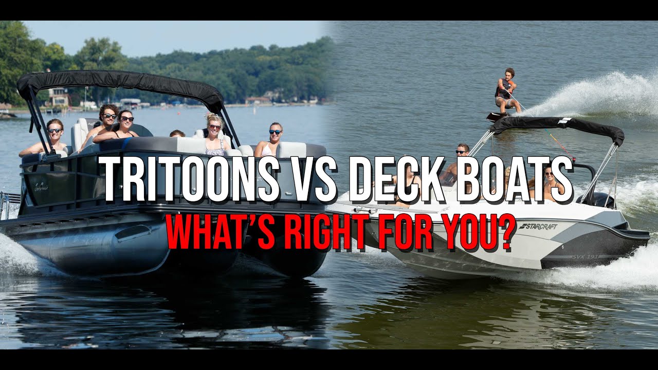 Deck Boat Vs Tritoon at Carol Hilburn blog