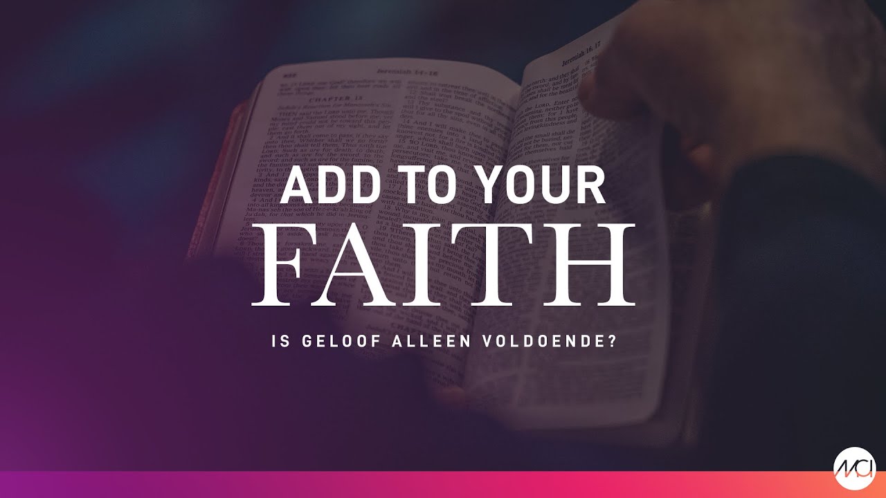 ADD TO YOUR FAITH | CHURCH@HOME | 22.05.2022 - YouTube