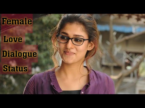 Female Love Dialogue Status - YouTube