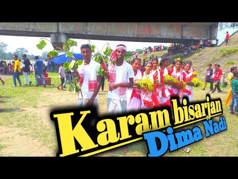 Karam Puja bisarjan ||Dima nadi ||2022 - YouTube