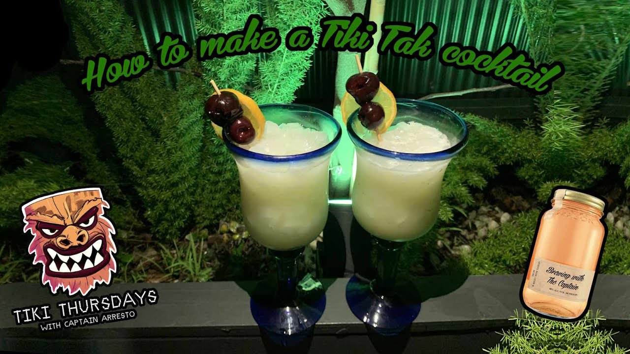 How to make a Tiki Tak cocktail - YouTube