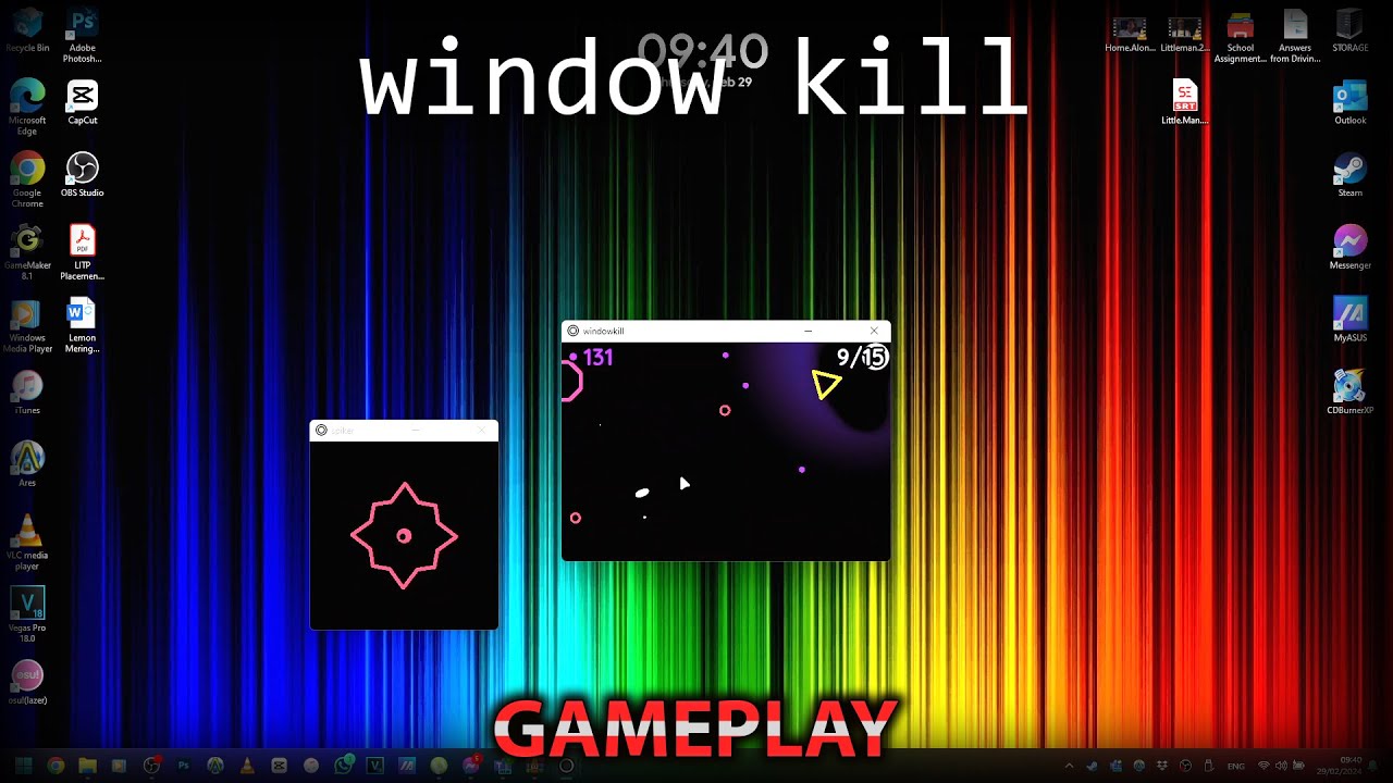 windowkill - Ludum Dare Shooter Game(GAMEPLAY) - YouTube