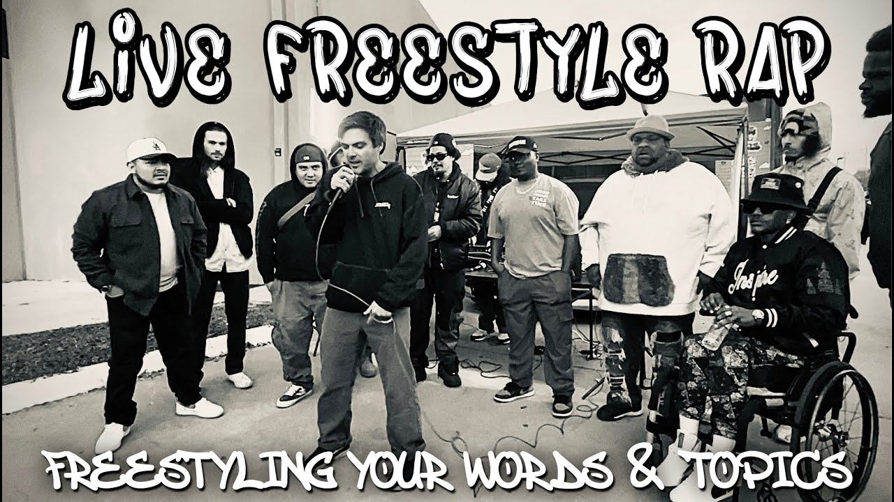 LIVE FREESTYLE RAP - Freestyling your words & topics! - YouTube