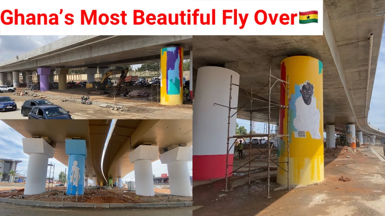 Wow Beautification Of Ghana’s New Tema Motorway To East Legon ...