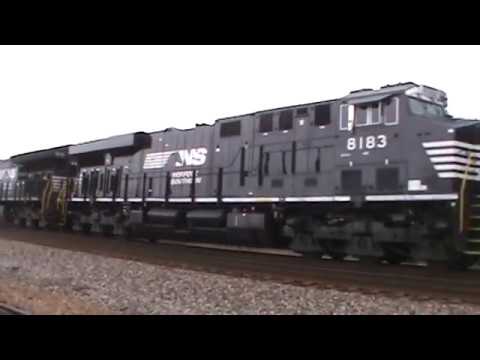 NS 36Q Manifest NS 3618 ET44AC/NS 8183 ES44AC/NS 8176 ES44AC Track 2 to Track 1 by Five Row 11 ...