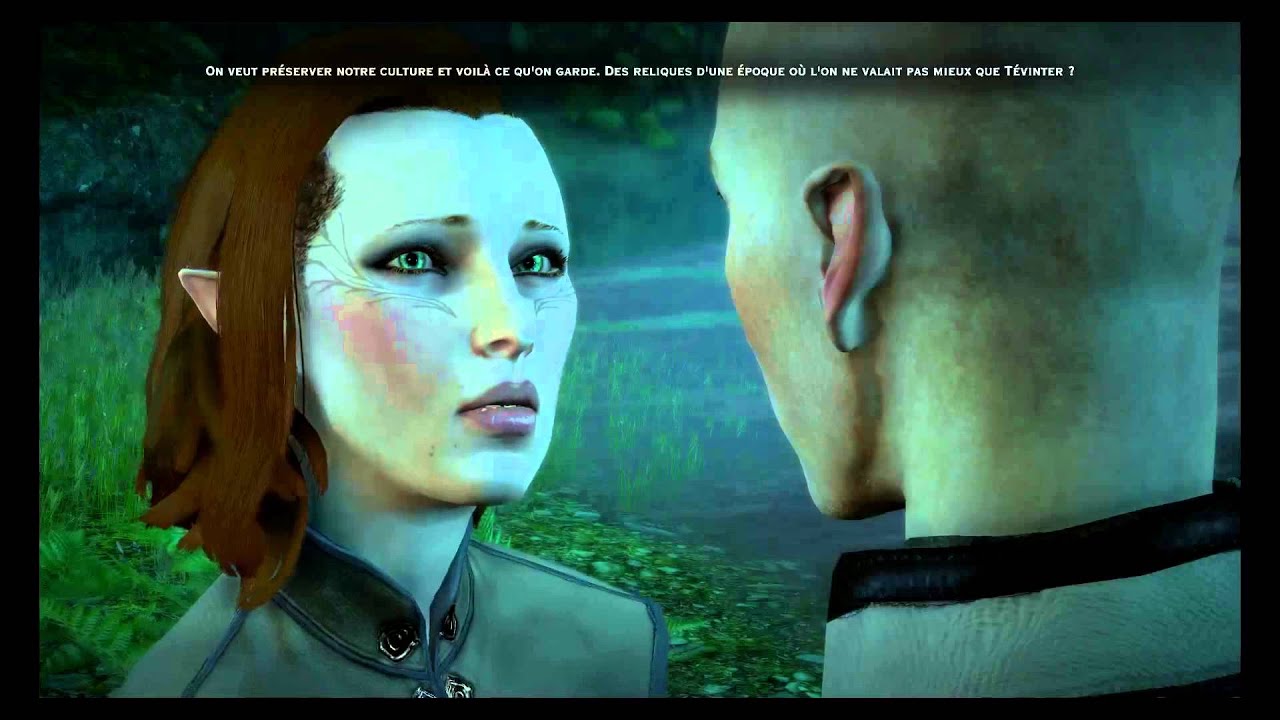 Dragon Age inquisition ; Solas romance Final scene FR - YouTube
