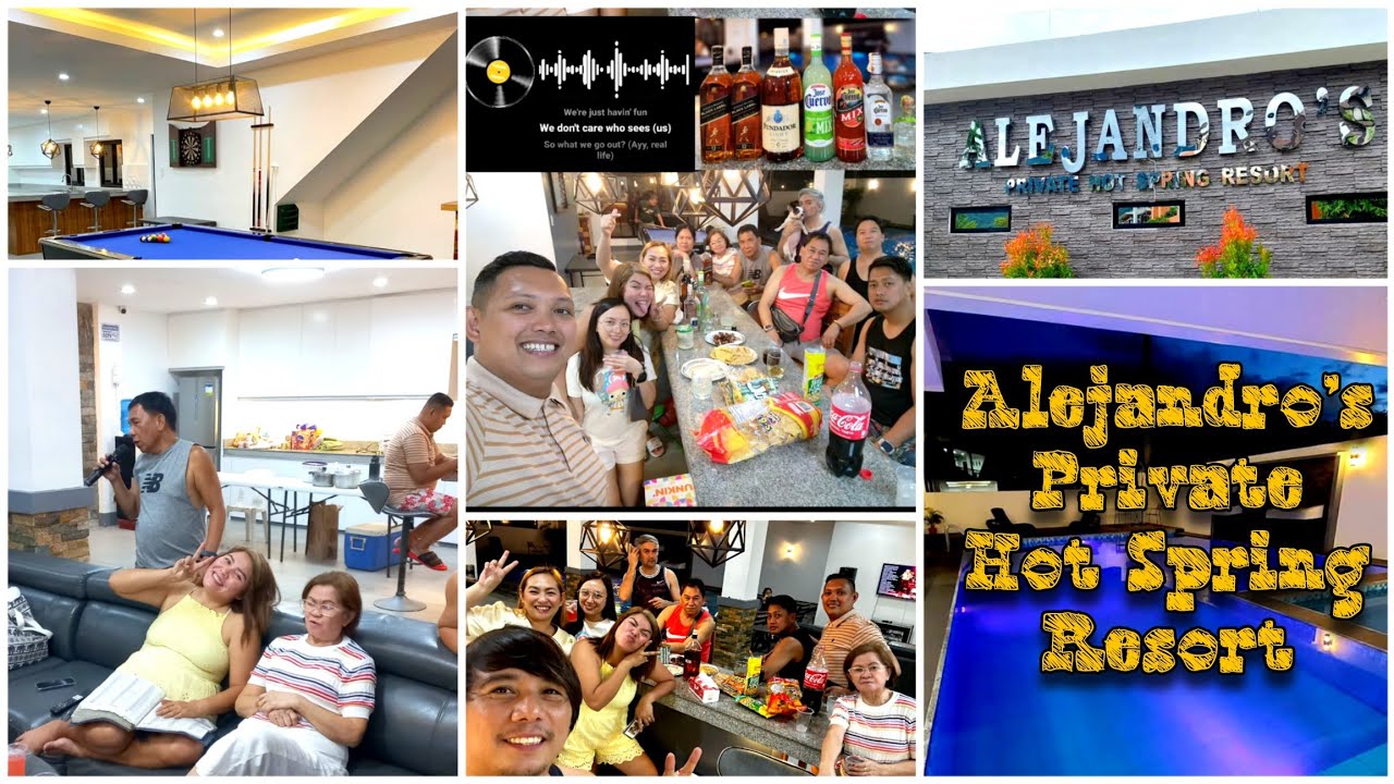 Alejandro's Private Hot Spring Resort - YouTube