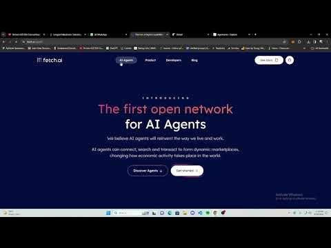 How to make AI Agents using FetchAI and integrate them with DeltaV - YouTube