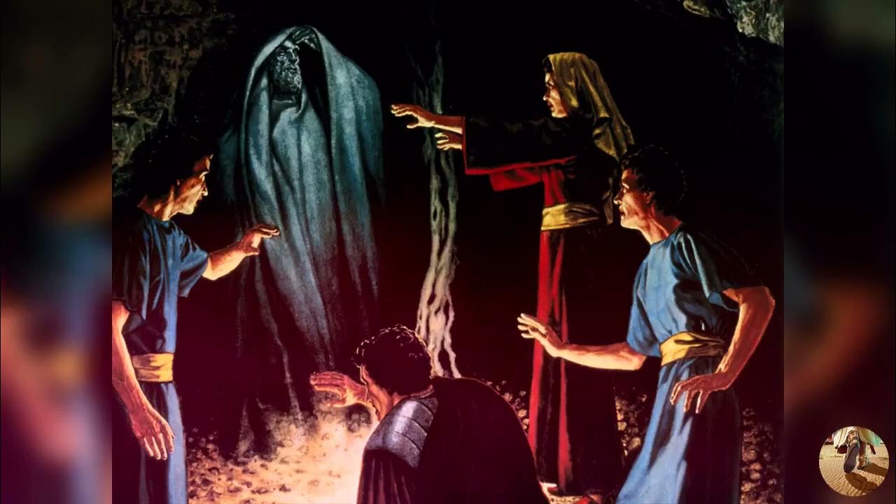 Saúl y la adivina de Endor. Primera de Samuel 28:3 al 25.¿Se comunicó ...