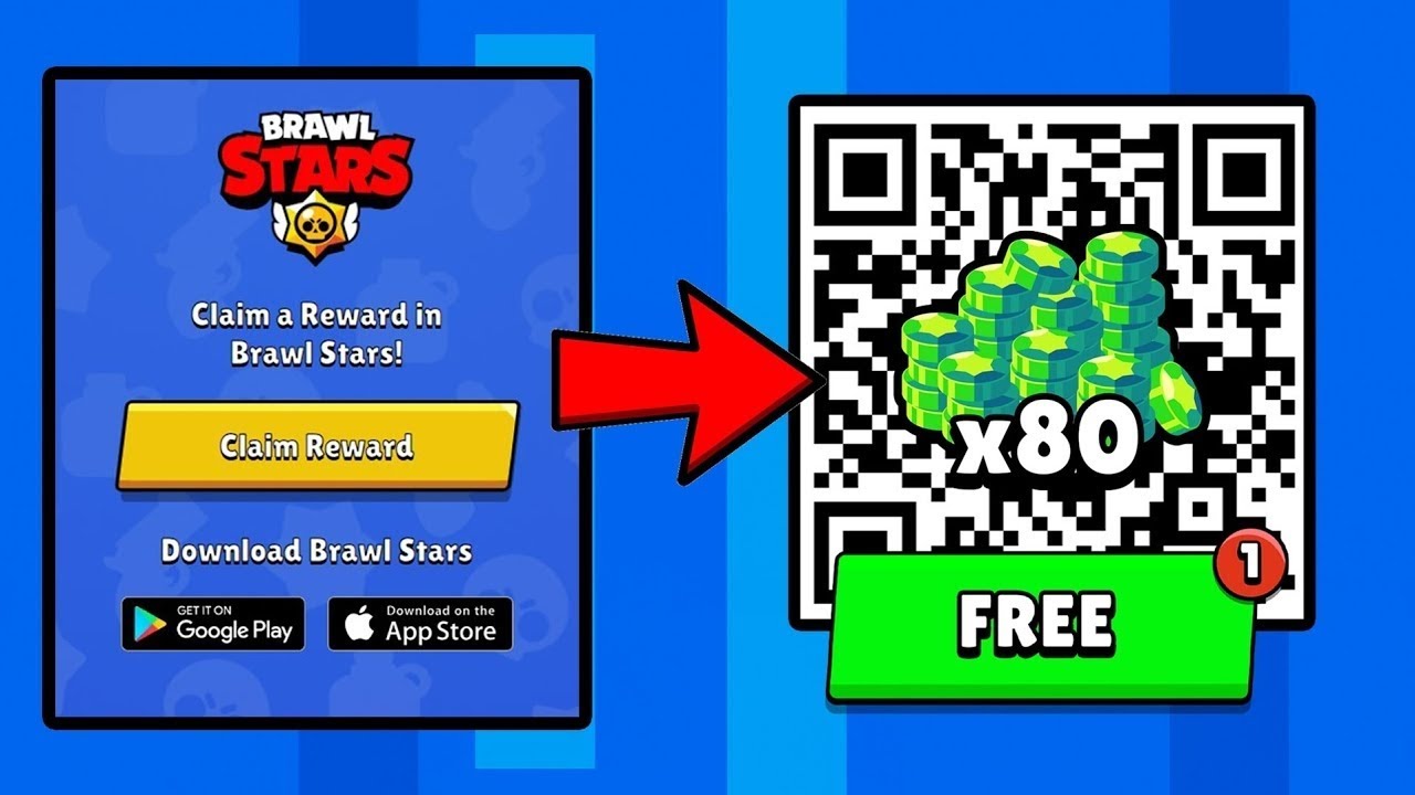 NEW GEMS QR CODE! 🥳 FREE GIFTS QR CODE 🎁 BRAWL STARS UPDATE - YouTube