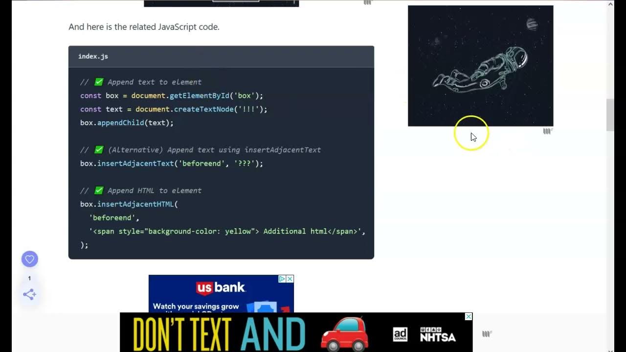 For Loop Writing to the DOM and Adding Elements and Style! - YouTube