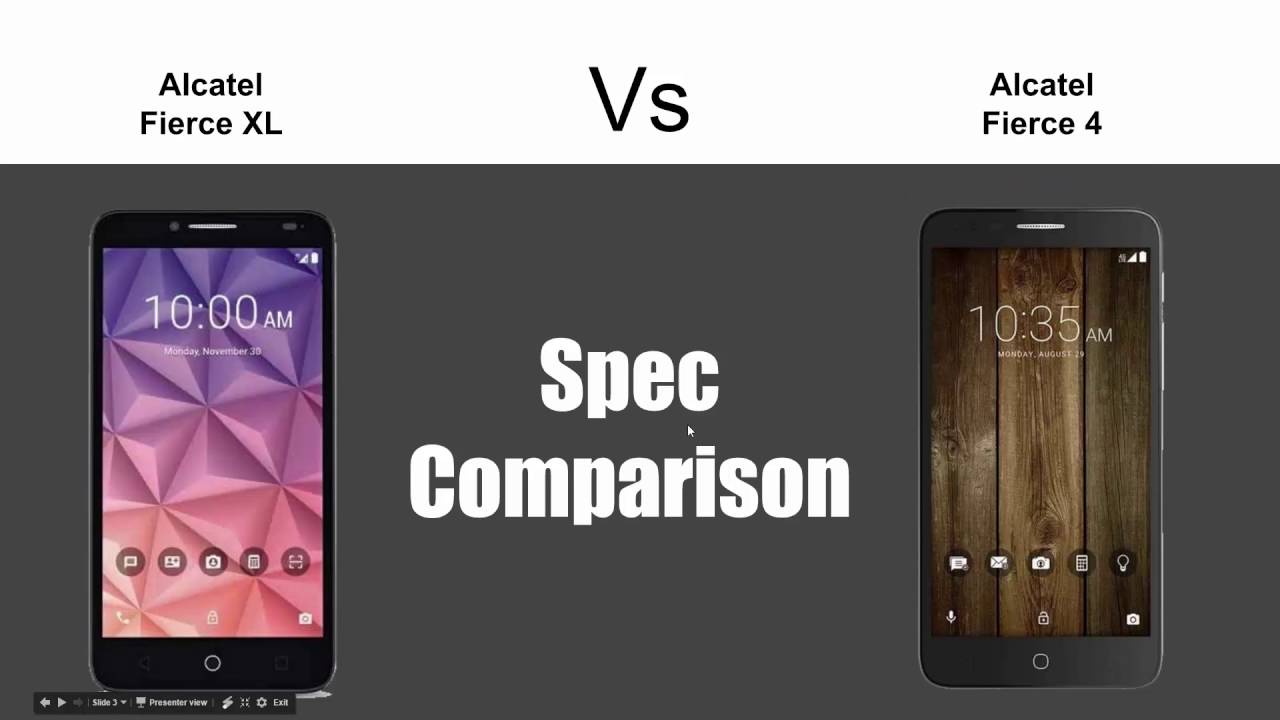 Alcatel Fierce XL vs Alcatel Fierce 4 | Spec Comparison - YouTube