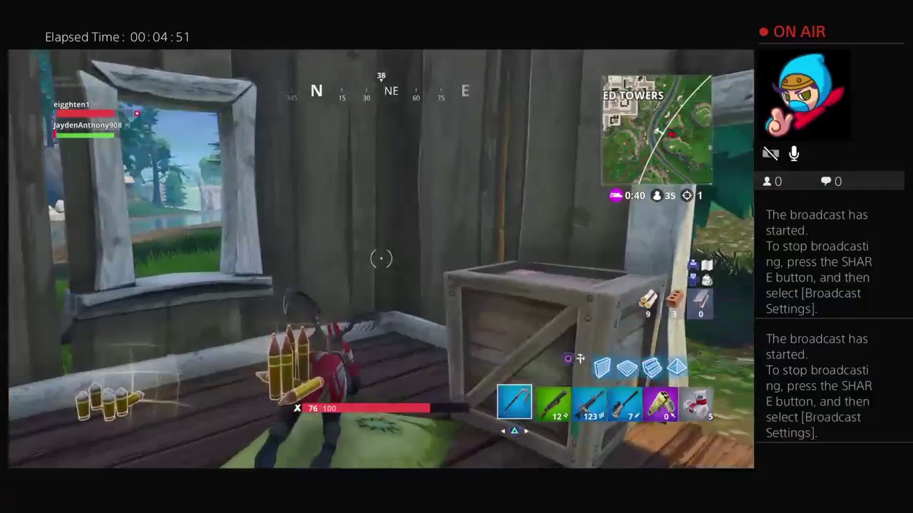 Playing fornight - YouTube