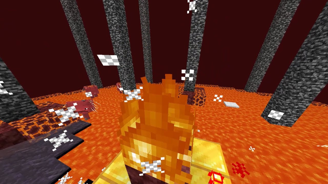 Minecraft Pillars of Fortune How To Win On Bedrock Lava Map on Cubecraft - YouTube