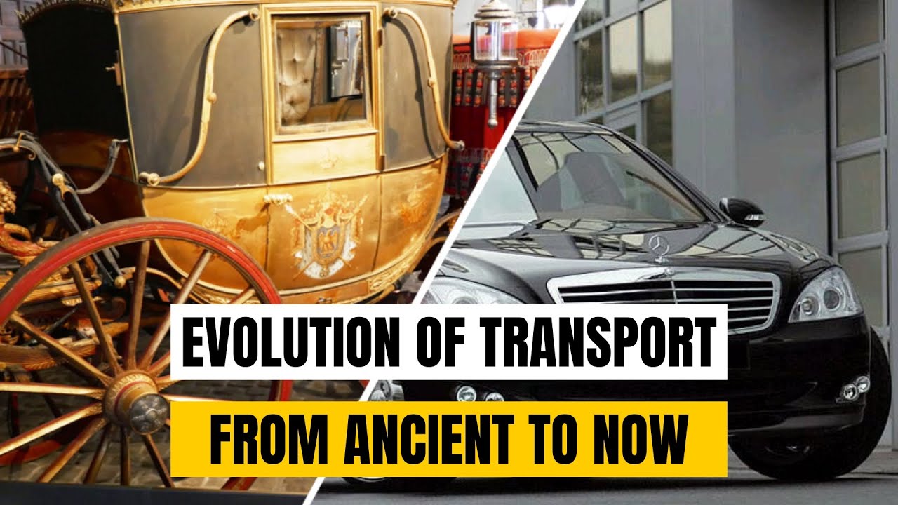 Evolution of Transportation. from stone wheel to cars - YouTube