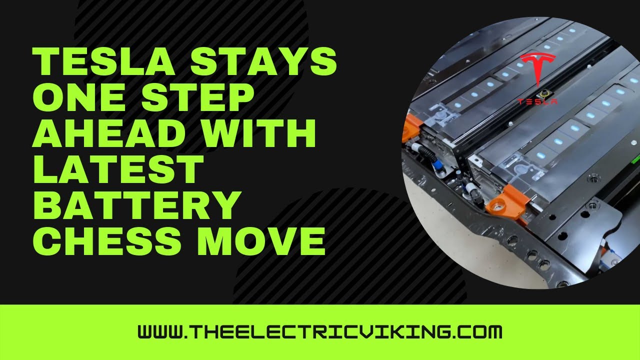 TESLA stays one step ahead with latest BATTERY chess move - YouTube