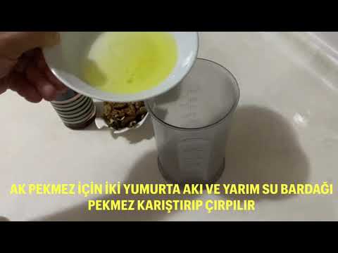 AK PEKMEZ | KÖPÜK HELVA YAPTIM | KAHVALTILIK SÜPER BİR LEZZET😋